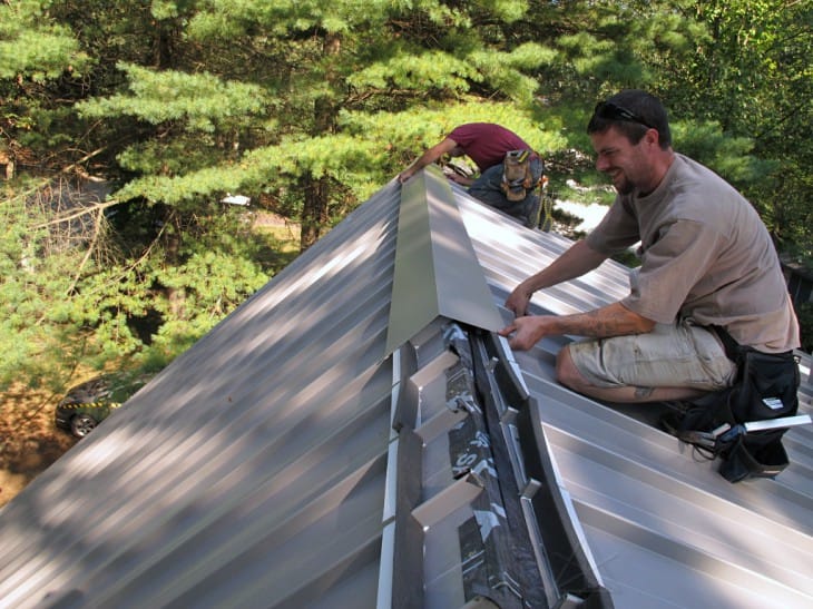 Straight Ridge Caps Cangzhou Zhongtuo Roll Forming Machinery CO.,LTD.